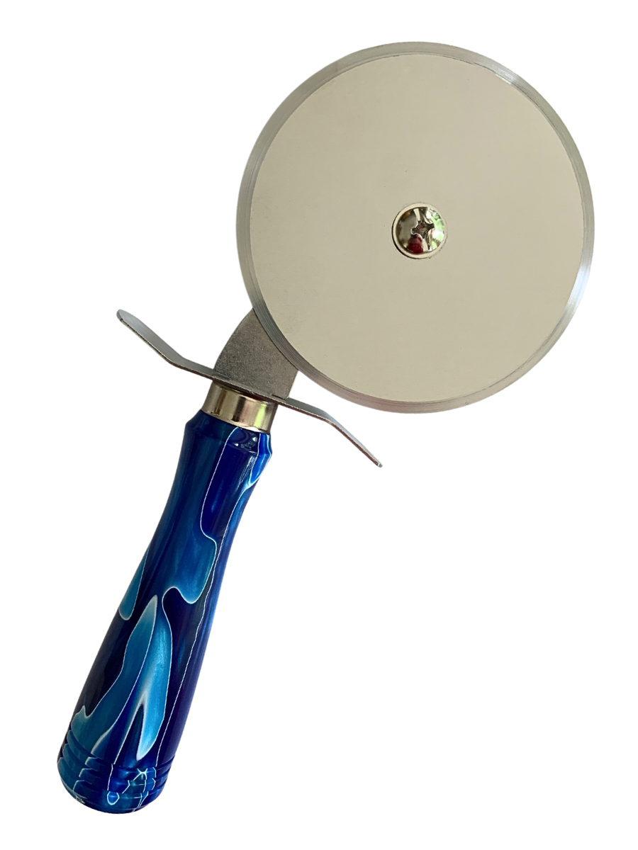 Pizza Cutter - Mediterranean Sea – BwA Woodturning