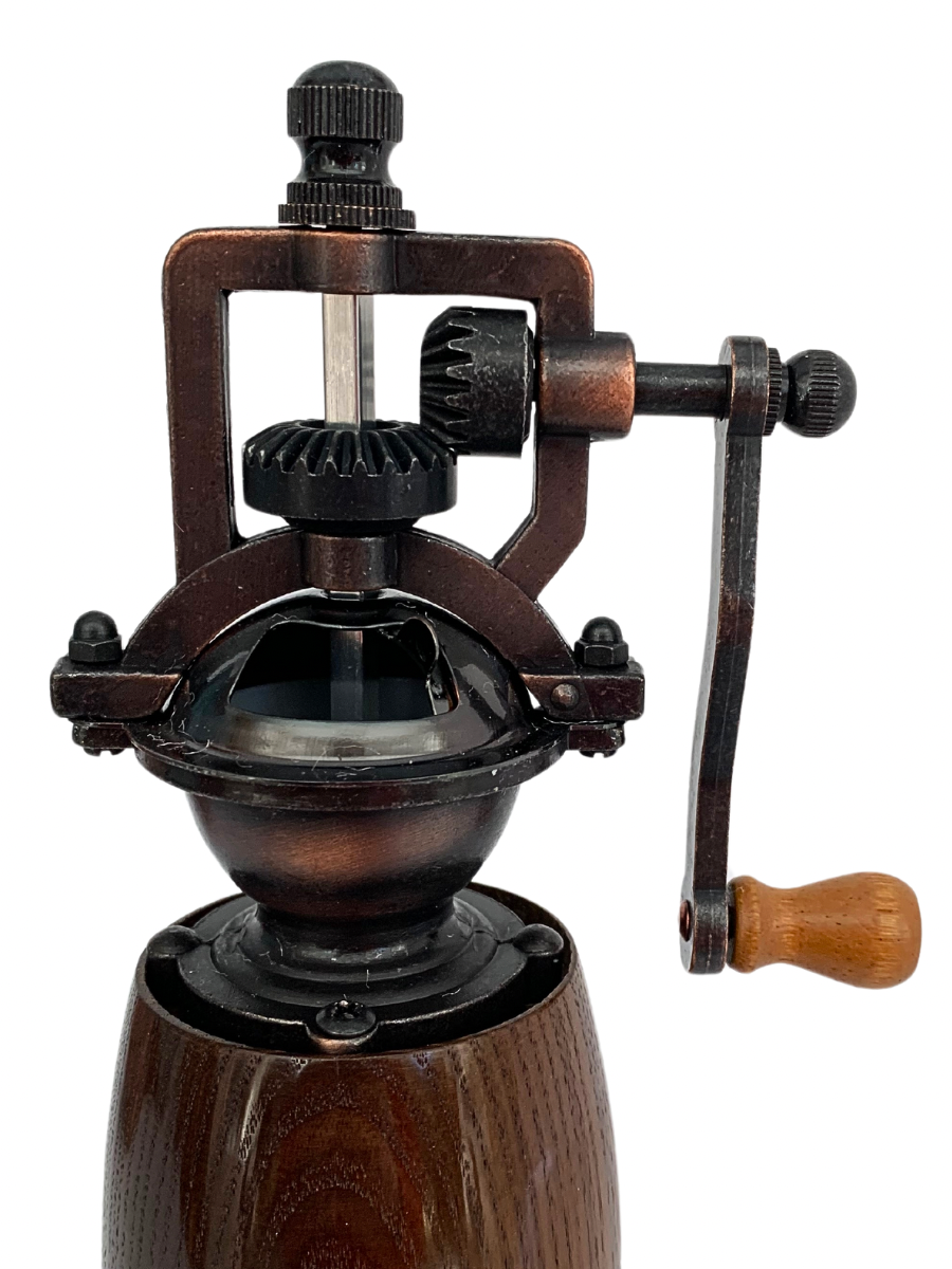 Antique Peppermill - Roasted Ash – BwA Woodturning