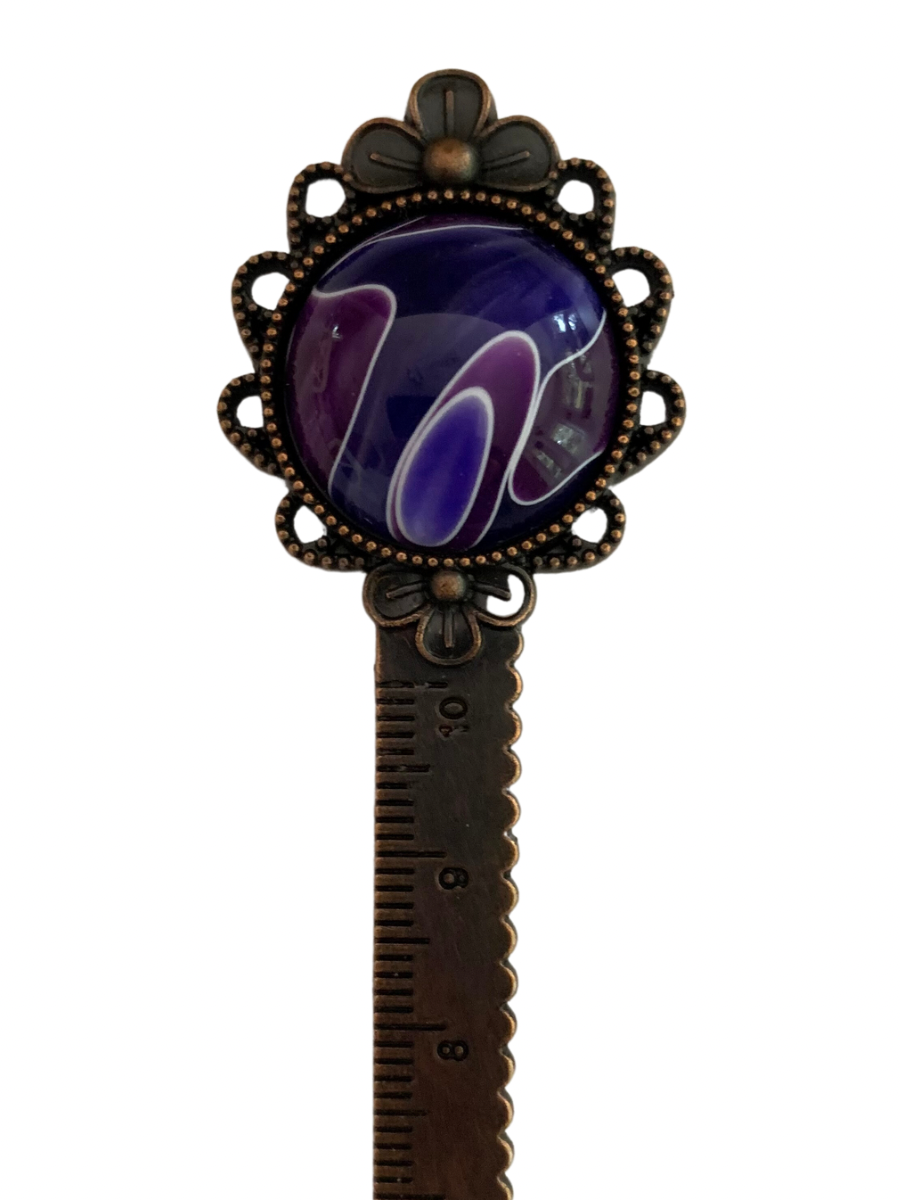 Ruler (Metric)/ Bookmark - Plum Royale – BwA Woodturning